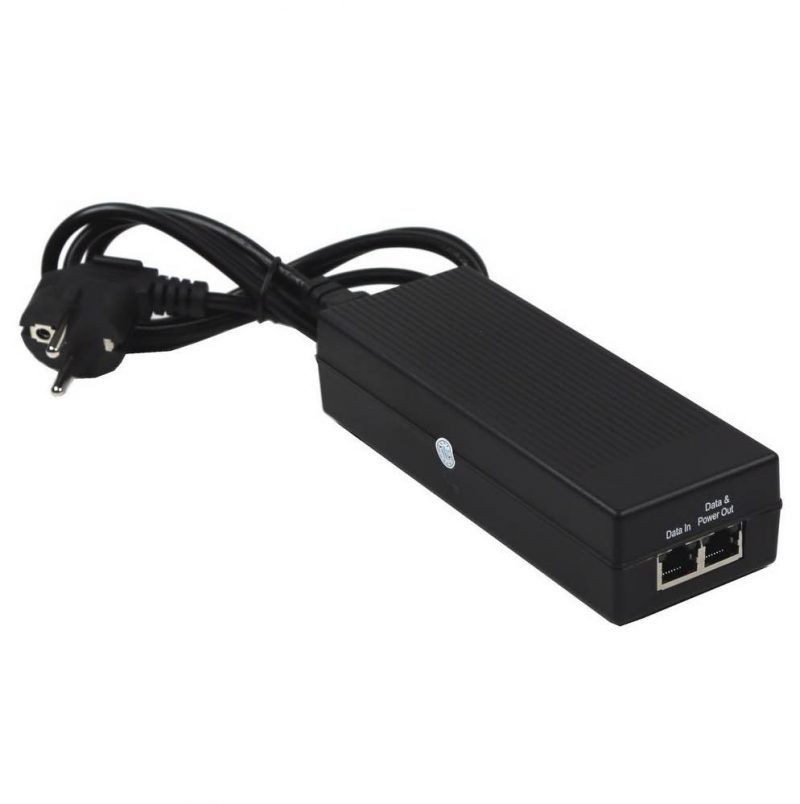 Alimentación y datos PoE inyector 30W 100m para una cámara IP ...